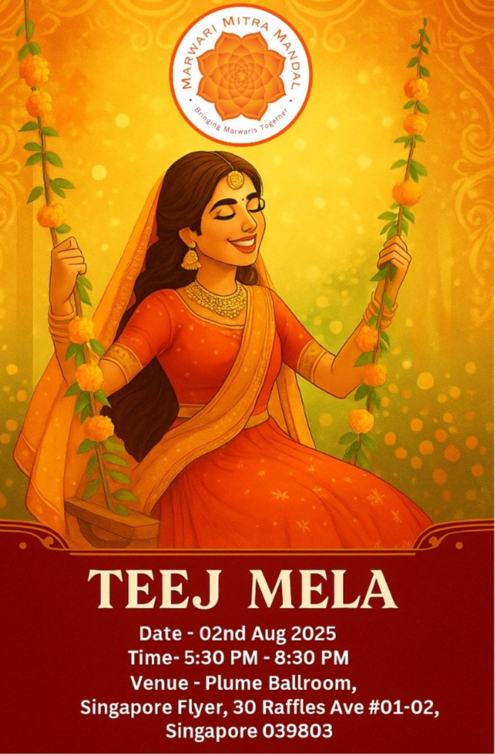 Teej Mela 2025 – Marwari Mitra Mandal